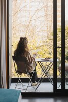 Estúdio Premium | Vista da varanda