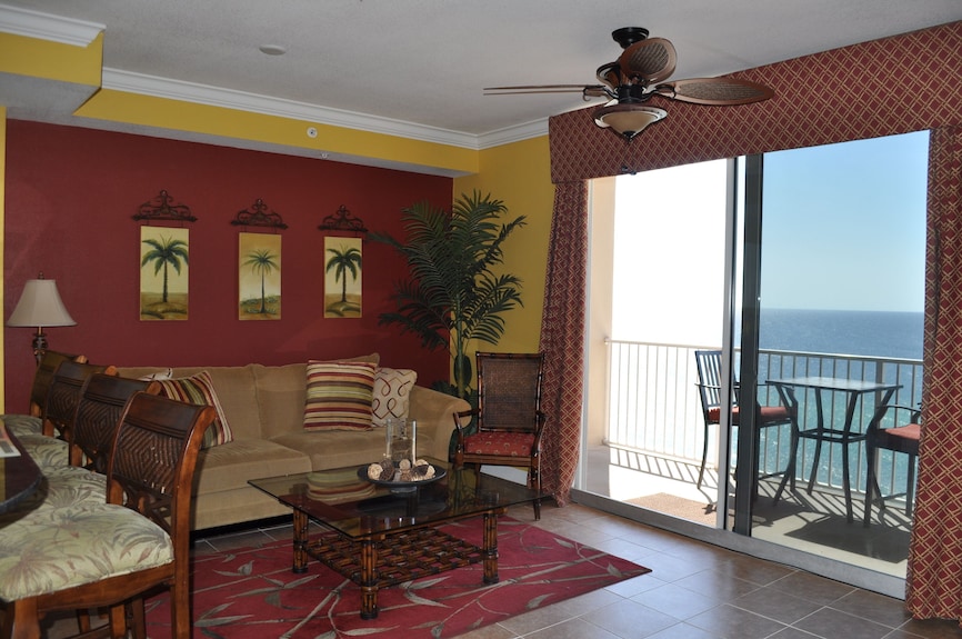 Tidewater 1 Br 2bath Gulf Frnt Condo On 12th Floor - 패너마시티비치