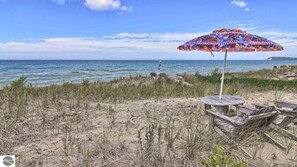 Good Harbor Beach Lake Michigan Sunset Special - Lake Leelanau | Vrbo