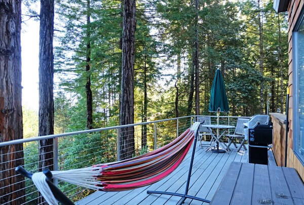 Canyon View Cabin In The Redwoods - Gualala, CA