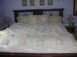 Casa de Campo Comfort, 1 cama king-size, não fumadores | 1 quarto, camas de colchão pillowtop, ferro/tábua de engomar 