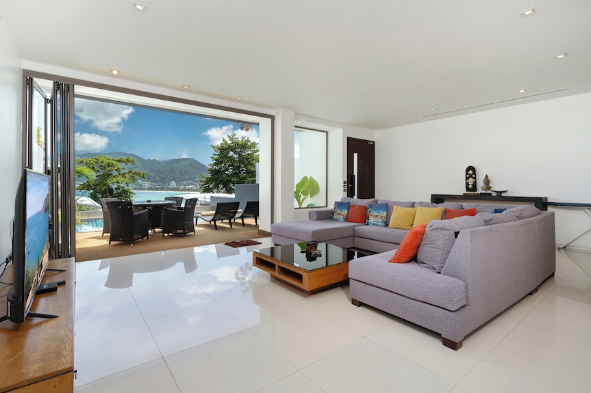 ヴィラ1オーシャンフロントプールヴィラ - パトンビーチ