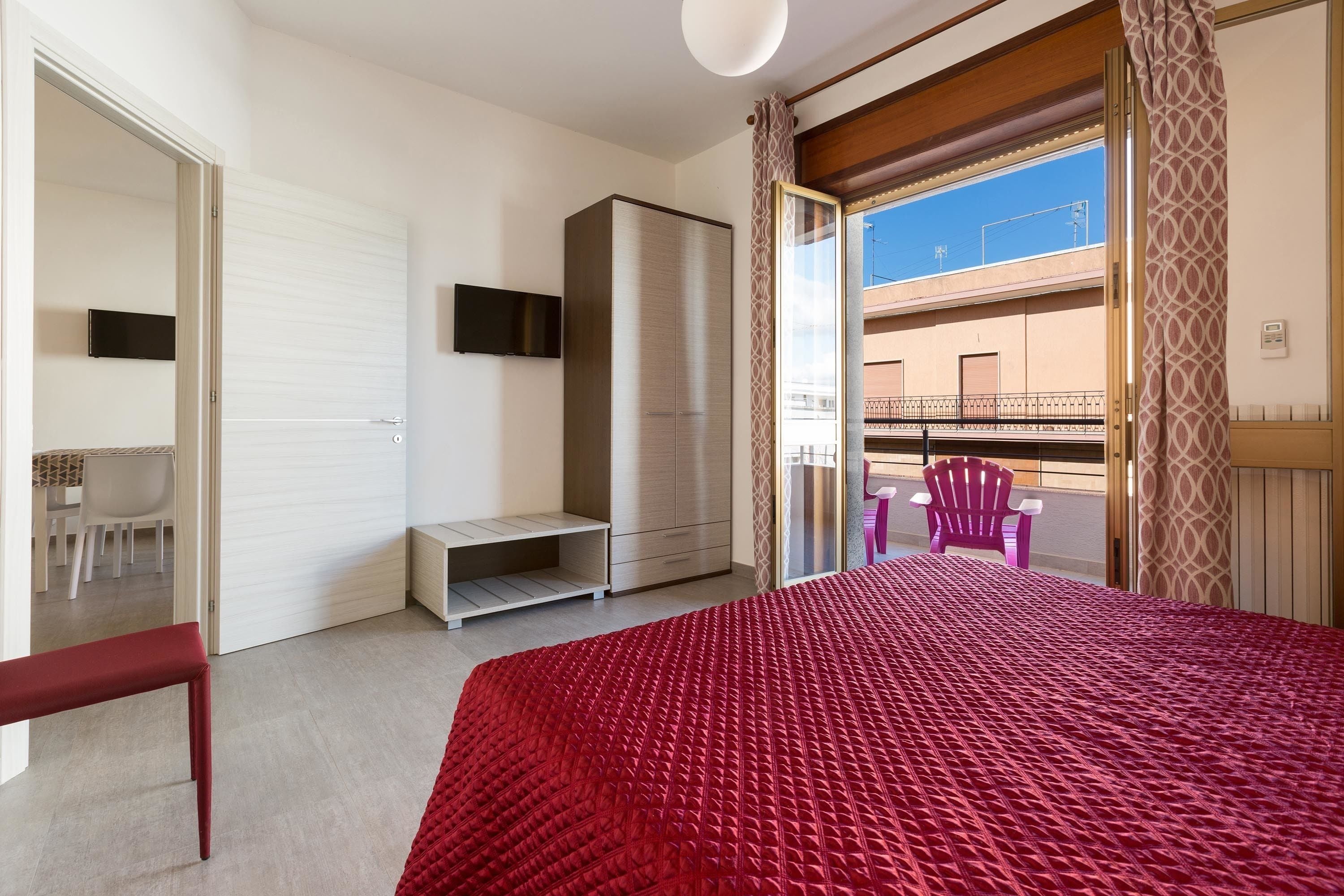 Apartamento conforto, 1 quarto (1297-Bilocale Lu Sule) | Ferros/tábuas de passar roupa, Wi-Fi de cortesia