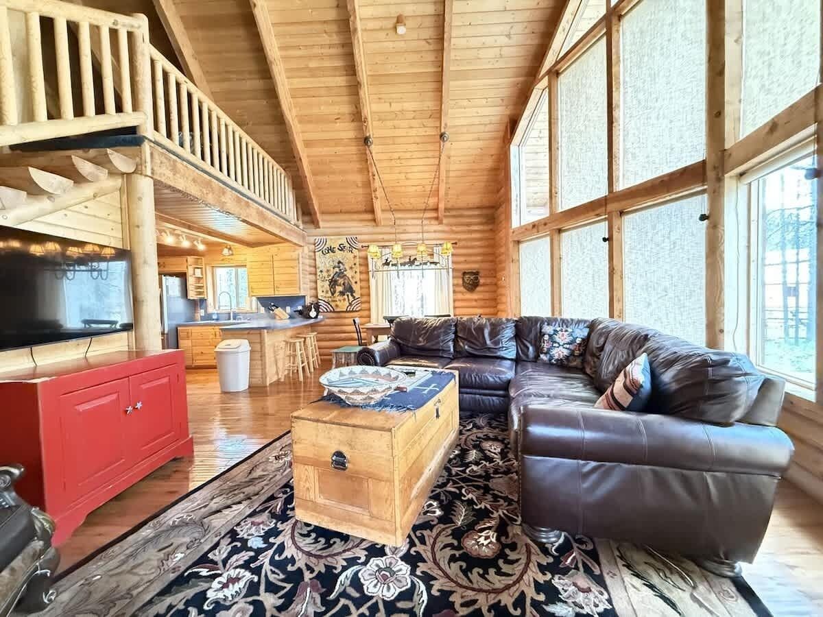 Retiro De Lone Star⭐️1br 1ba + Loft 35mins To Yellowstone Barbacoa Parrilla Zona De Madera Tranquila - Island Park, ID