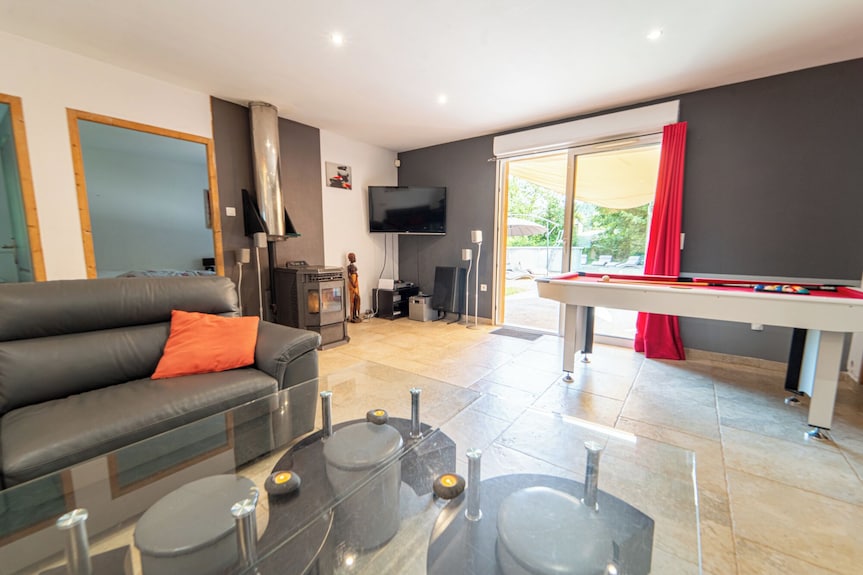 Gîte Cévennes De Plein Pied Tout Confort Avec Piscine Privative 12 Pers - Gard