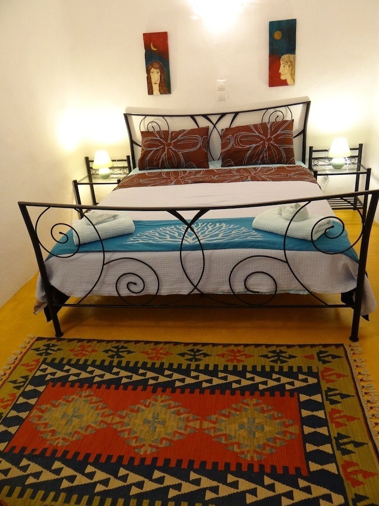 Atemberaubende 2 Schlafzimmer + Loft Villa Auf Der Griechischen Insel Paros - Antiparos