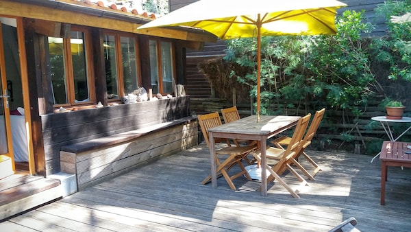 Sehr Angenehm Helles Chalet Im Kiefernwald - Maubuisson