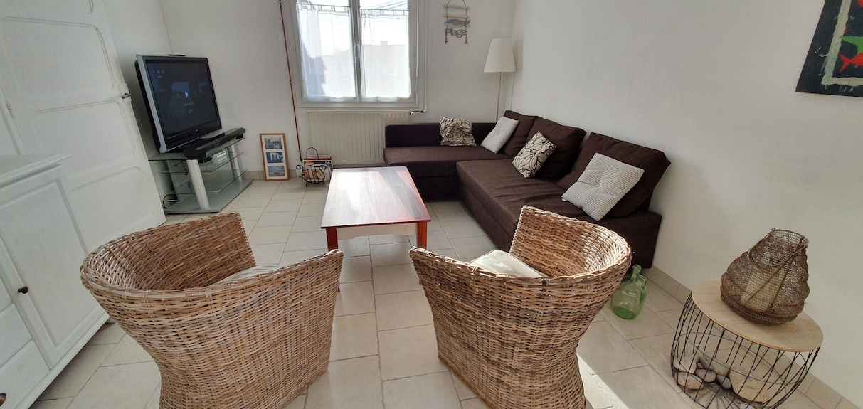 Charmant Vendée-huis Met Kleine Omheinde Tuin - Château-d'Olonne