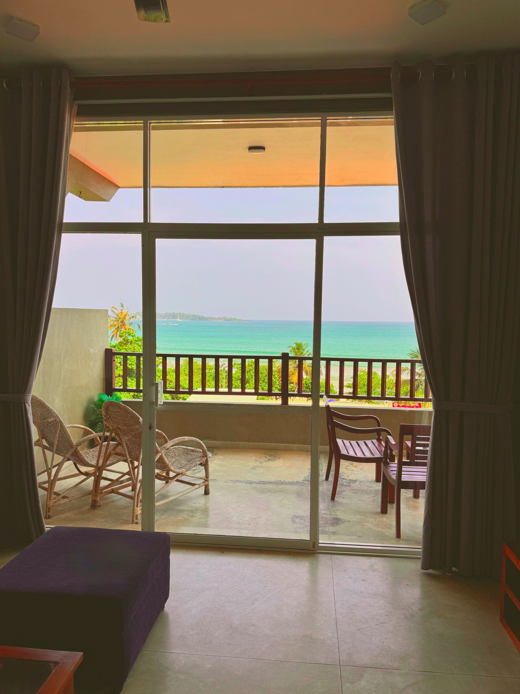 Suite Deluxe, 2 quartos, vista para o oceano | Sala de estar