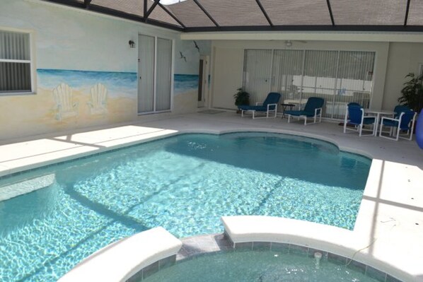 Casa, 3 quartos | Piscina interior | Piscina exterior, espreguiçadeiras