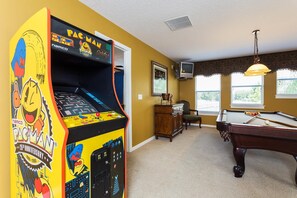 Casa, 5 quartos | Sala de jogos
