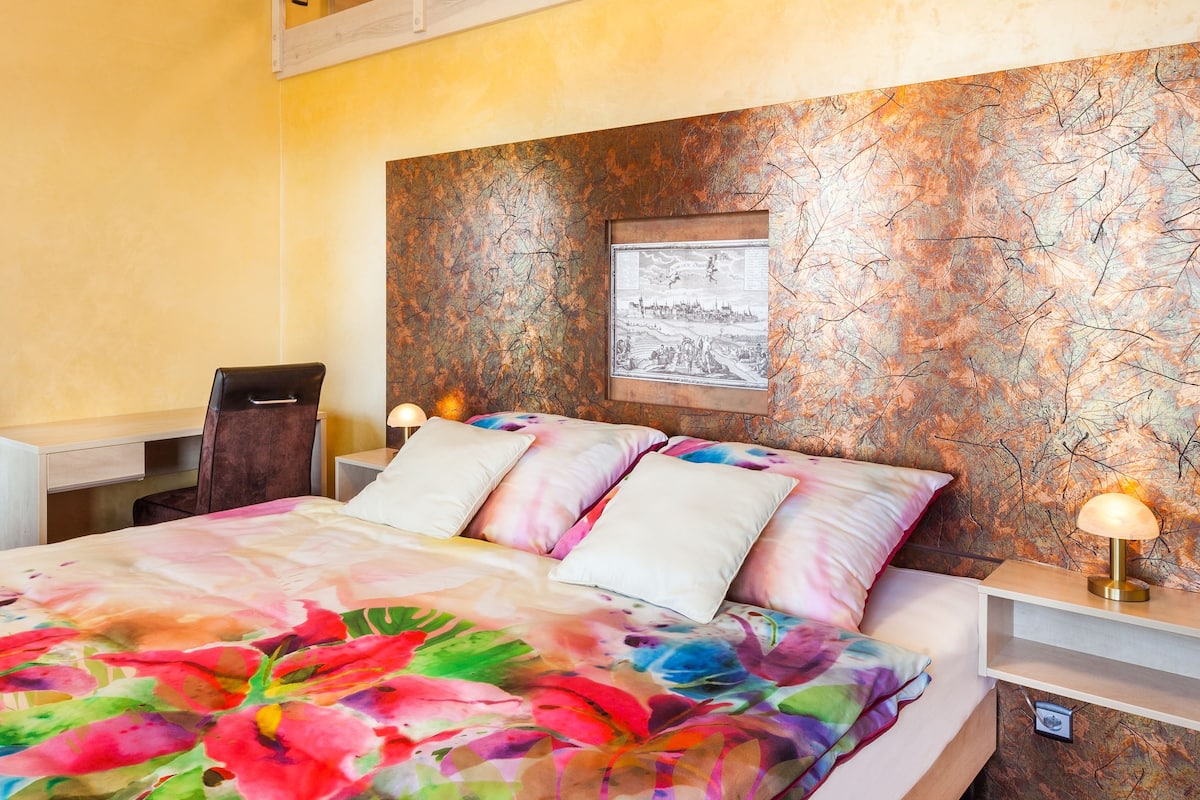 Maisonette | Cofre no quarto, secretária, cortinas/cortinados opacos, Wi-fi grátis 