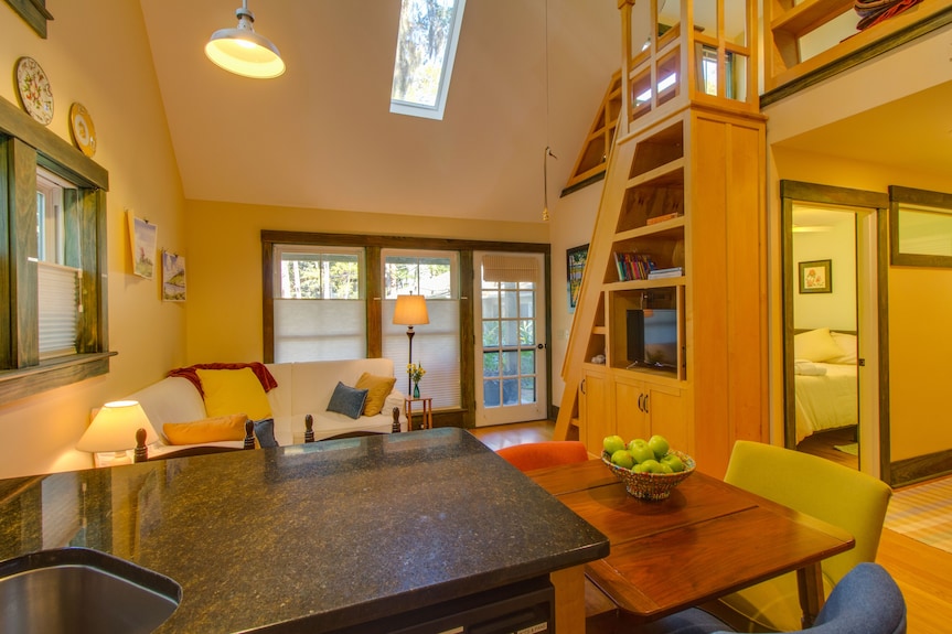 Old Town Bluffton Bungalow Apartment In Der Gezeitenbucht - South Carolina