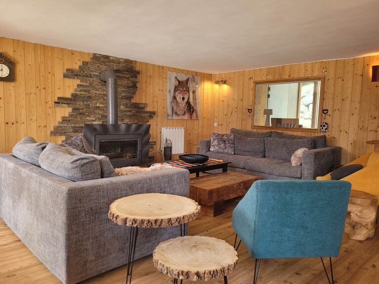 Chalet Authentique 16 Pers., Sauna, Proche Télécabine à Pra Loup - Alpes-de-Haute-Provence