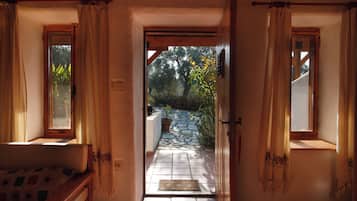 Quarto casal superluxo, vista para o jardim | Vista para o jardim