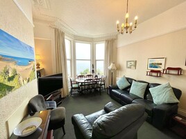 Apartamento Deluxe, casa de banho privativa, vista para o mar (3 Magnificent) | Lounge