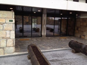 Entrada do alojamento