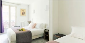 Quarto Deluxe, 1 cama de casal e sofá-cama, não fumadores | Com decoração personalizada, com mobília individualizada 