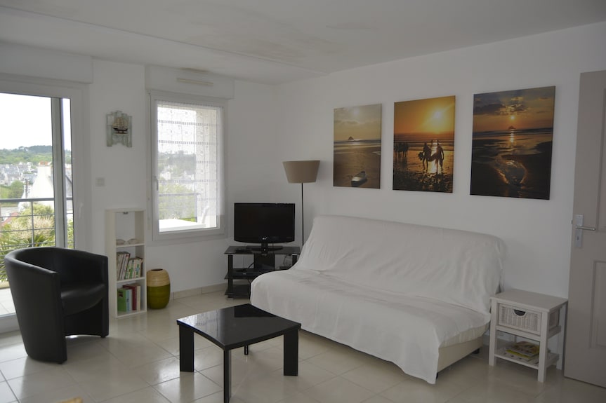 Vue Mer, 3 Pièces Avec Terrasse, 200m Plage De Morgat - Crozon