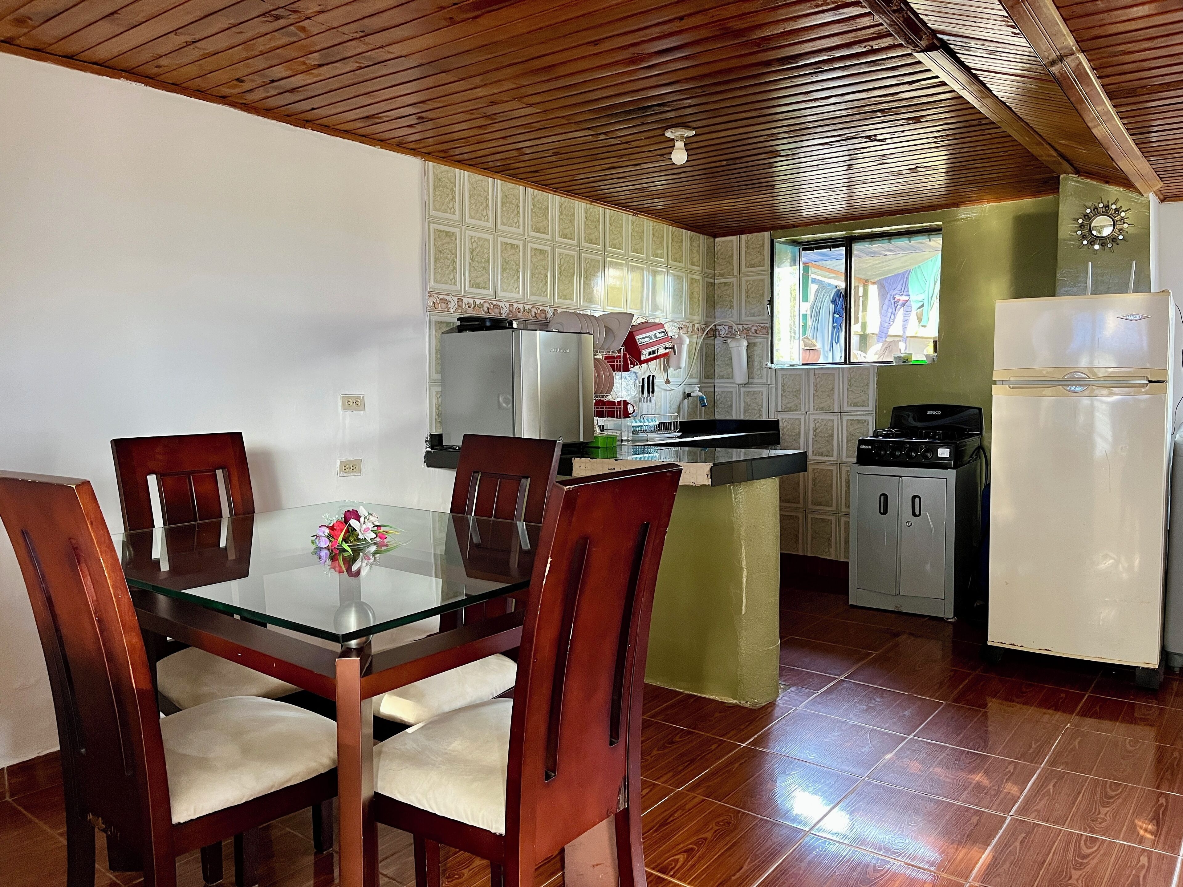 Cabana de Madeira Clássica | Cozinha privada