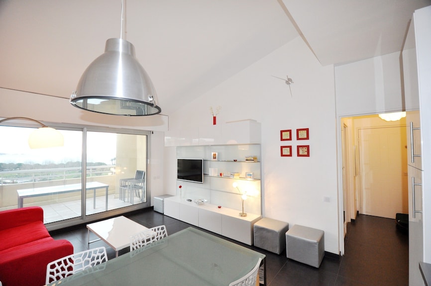 3 Pièces Juan Les Pins, Vue Mer Panoramique - Lazurowe Wybrzeże