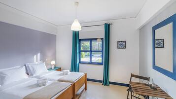 Wi-fi grátis, roupa de cama fornecida