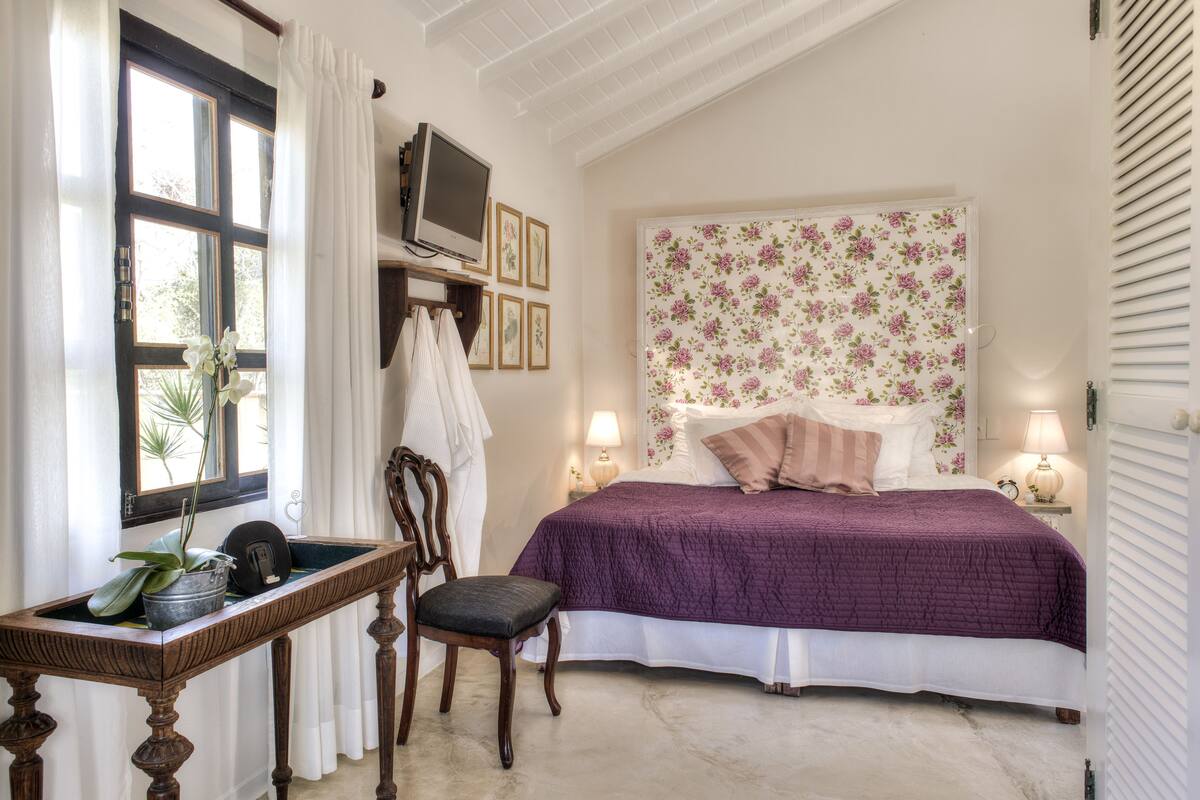Quarto Duplo Superior, 1 cama king-size, não fumadores, vista para o jardim | Vista do quarto