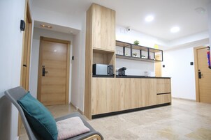 Espaço de cozinha compartilhada