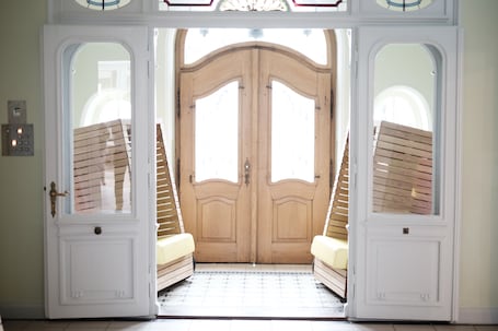 Entrada (vista interna). DJH Jugendherberge Lindau - Hostel