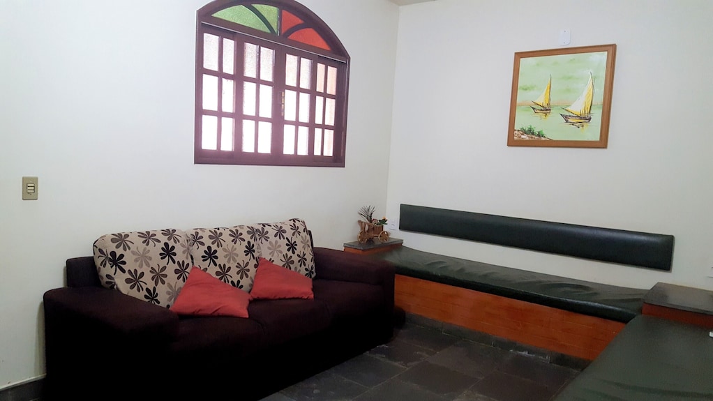 Duplex House En La Playa De Santa Mónica Para Familias, Retiro Y Excursión - Guarapari
