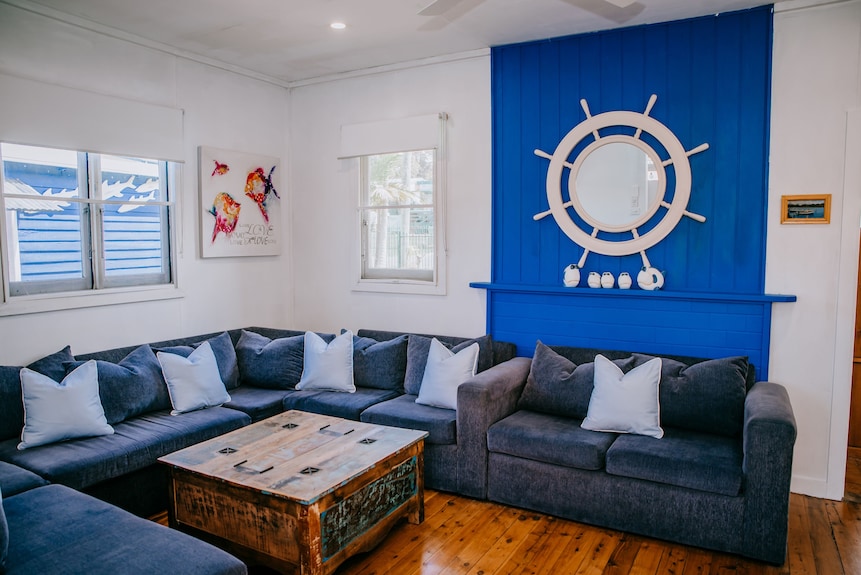 Husky Waters Overlooking The Moored Yachts. - Jervis Bay