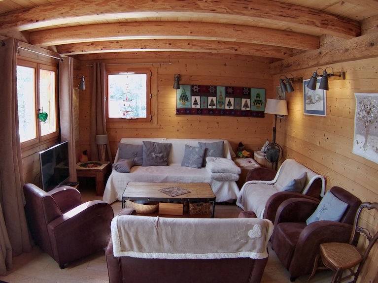Chalet Vista Sobre El Aravis. Las 3 Estrellas - Le Grand-Bornand