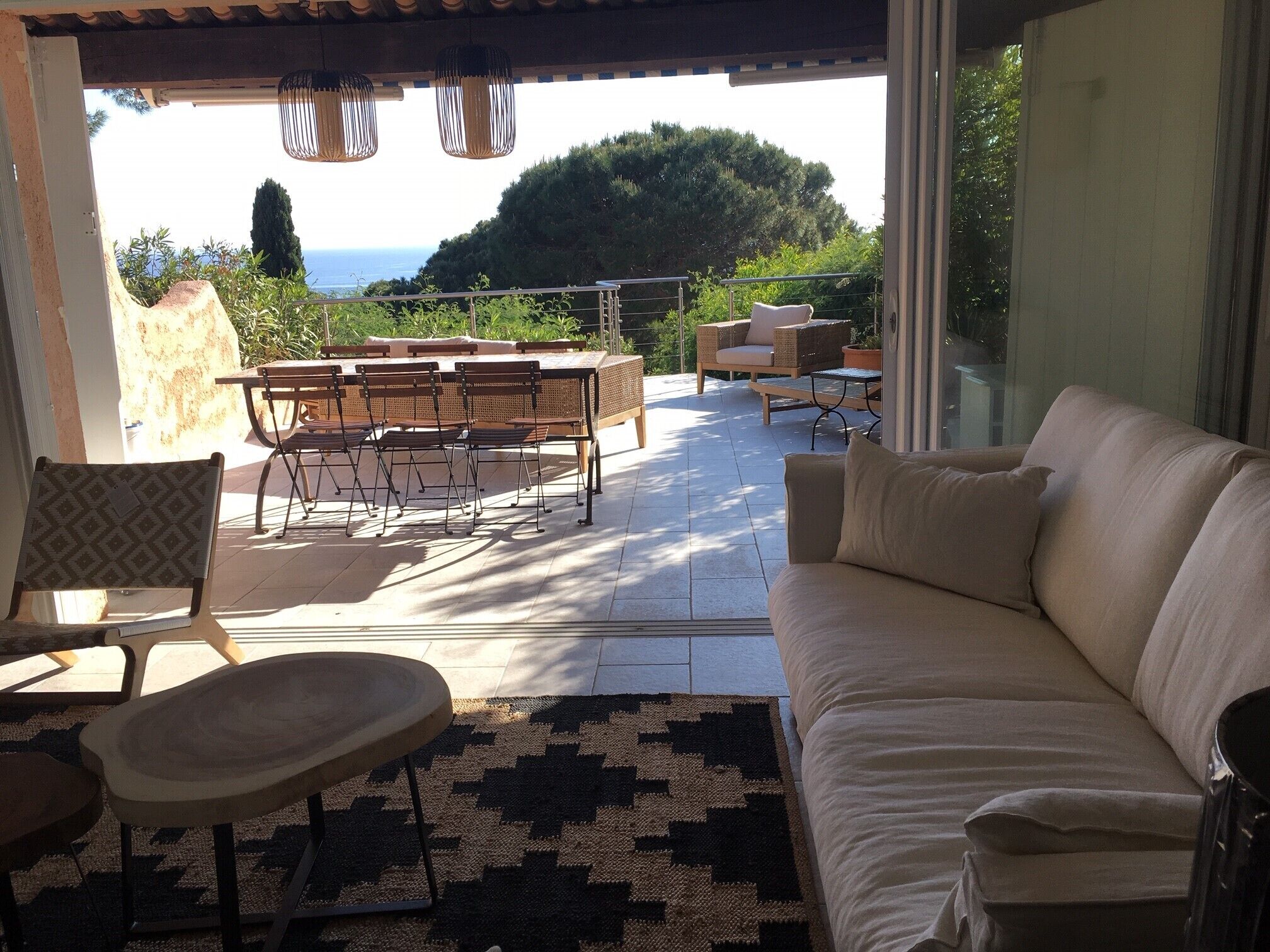 Maison à 2 Pas De Ramatuelle Vue Mer 180 Degrés, La Plage à Pied - La Croix-Valmer