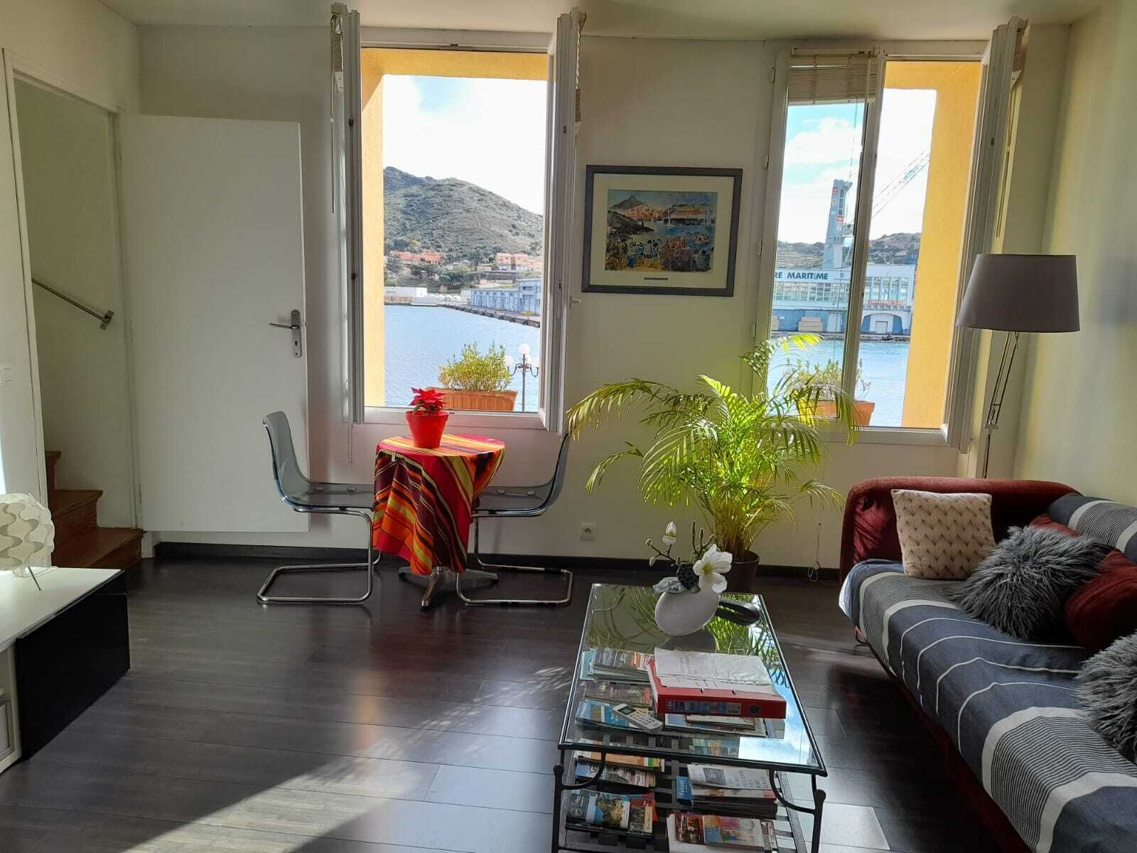 Port-vendres:appartement 3 Pièces Rénové+clim.vue Superbe Sur  Port + Parki - Banyuls-sur-Mer