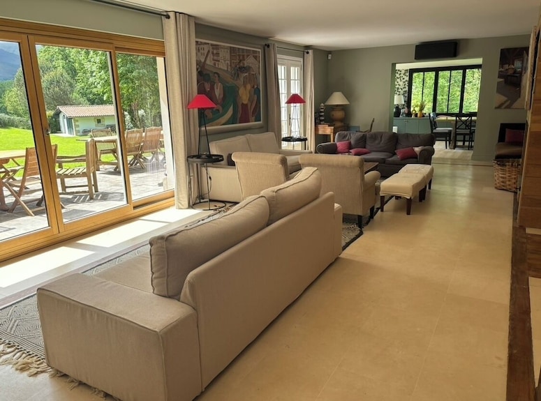 Magnifique Maison / 6.000 M2 Vue Splendide Clim Piscine Chauffée Home Cinéma - Sare