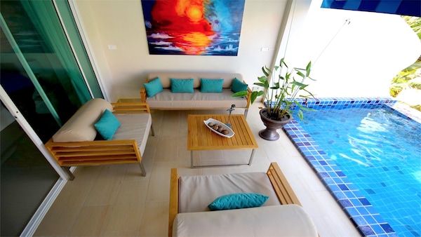 Cozy Duplex With Private Pool, Short Walk To Beach - Koh Samui