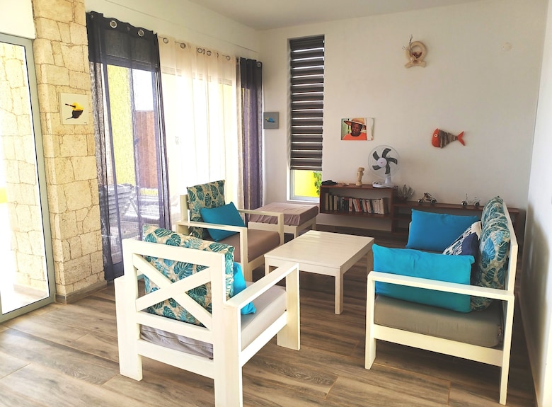 Hübsche Villa Auf Der Insel Maio Cape Verde Mit Panoramablick Auf Den Atlantik - Kap Verde