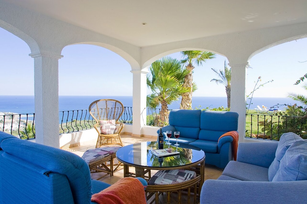 Villa De Lujo Con Piscina, Jardines Espectaculares Vistas Al Mar Y A La Montaña. - Mojácar
