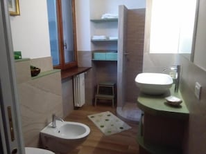 Produtos de toalete grátis, secador de cabelo, chinelos, bidê