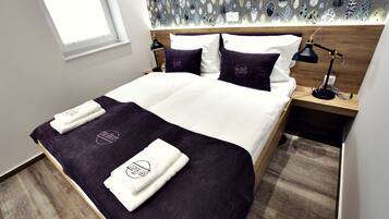 Apartamento Standard, 2 quartos, vista para o jardim (6) | 2 quartos, quartos insonorizados, Wi-fi grátis