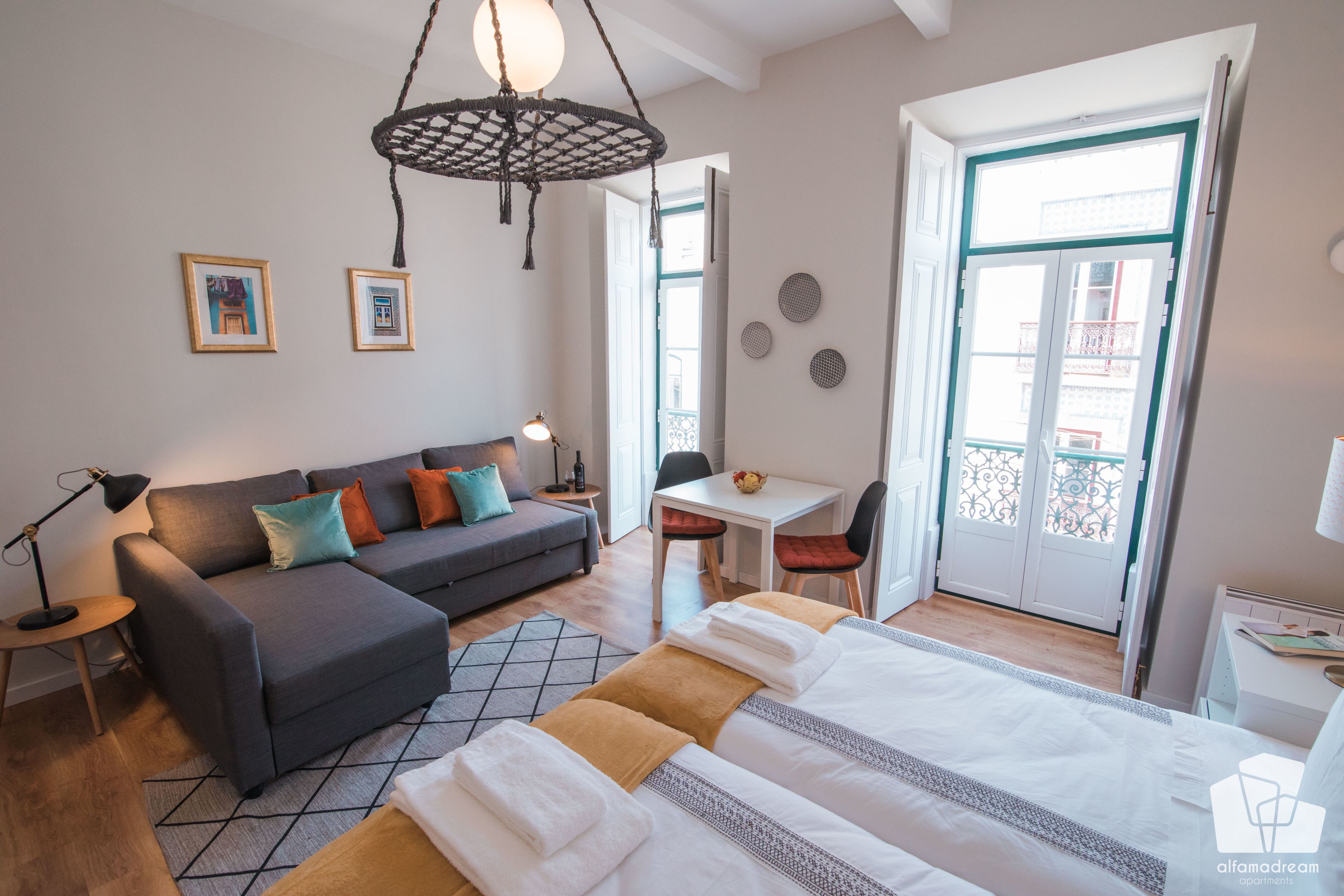 Alfama Dream Apartment 4A | Cortinas/cortinados opacos, quartos insonorizados 