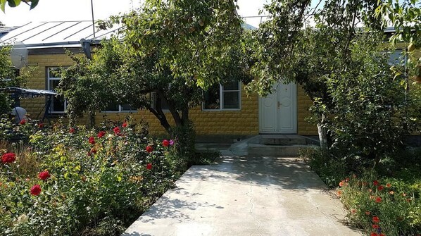 Fachada da propriedade