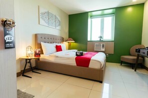 Quarto Executivo, 2 quartos | Wi-fi grátis, roupa de cama fornecida 