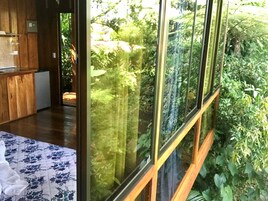 Cabana de Madeira Standard | Minibar, Wi-fi grátis, roupa de cama fornecida 