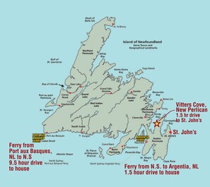 Oceanview Retreat on the Baccalieu Trail, Trinity Bay - New Perlican | Vrbo