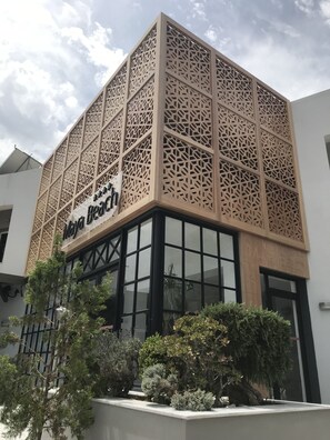 Entrada do alojamento