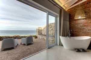 Quarto casal executivo, 1 cama King, vista para o oceano | Vista do quarto
