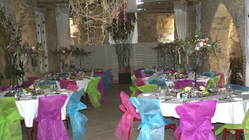 Espaço interior para casamentos