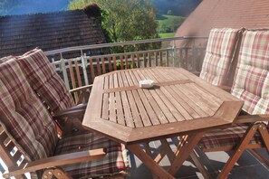 Loft, no edifício anexo (Bühlerstein) | Varanda