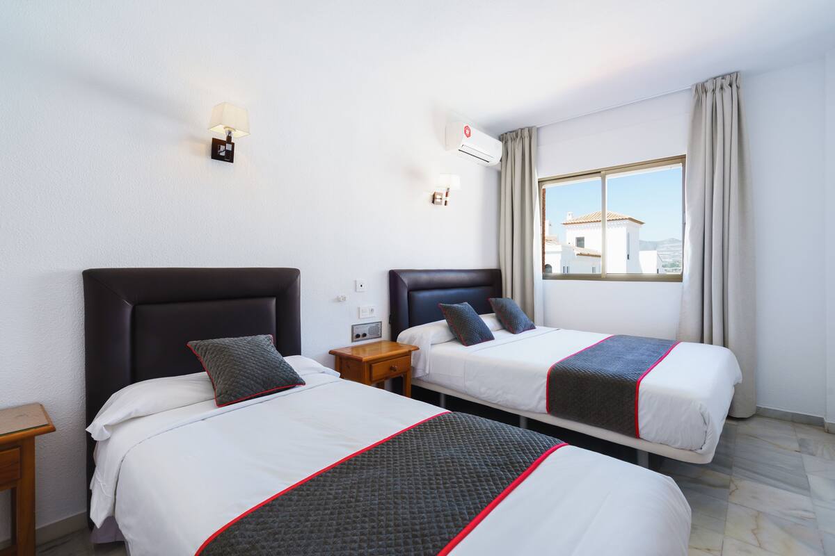 Wi-fi grátis, roupa de cama fornecida